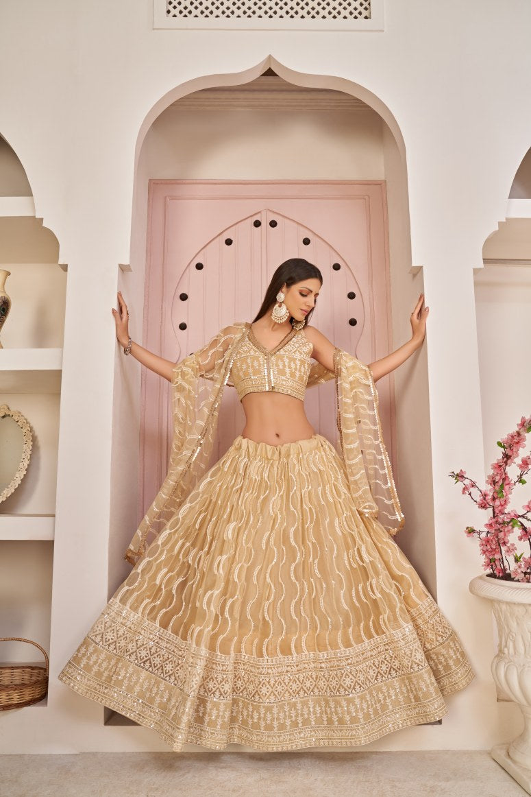 Latest Semi Stitched Lehenga Choli With Dupatta. – Sudarshansarees