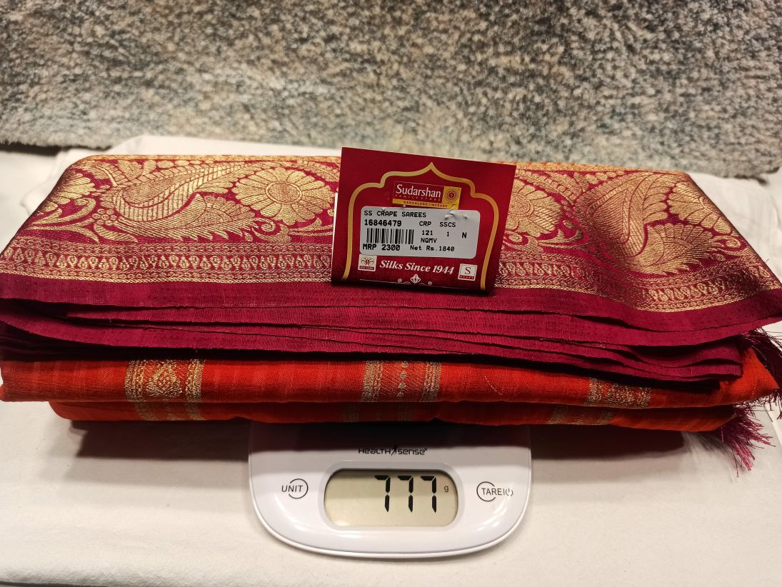 Artificial / Mix Crape Sarees ( Semi Crape ) – Sudarshansarees