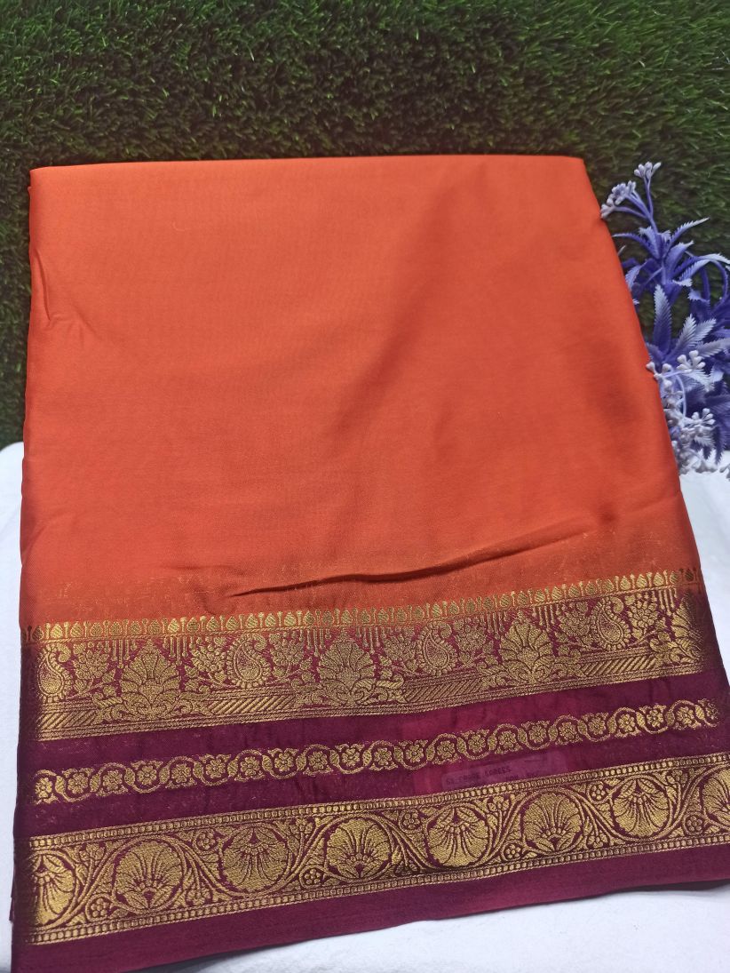 Artificial / Mix Crape Sarees ( Semi Crape ) – Sudarshansarees