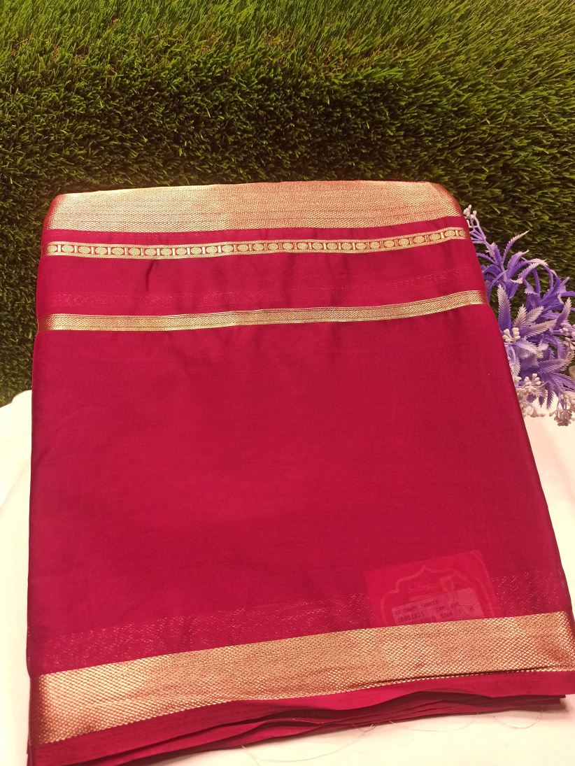 Artificial / Mix Crape Sarees ( Semi Crape ) – Sudarshansarees