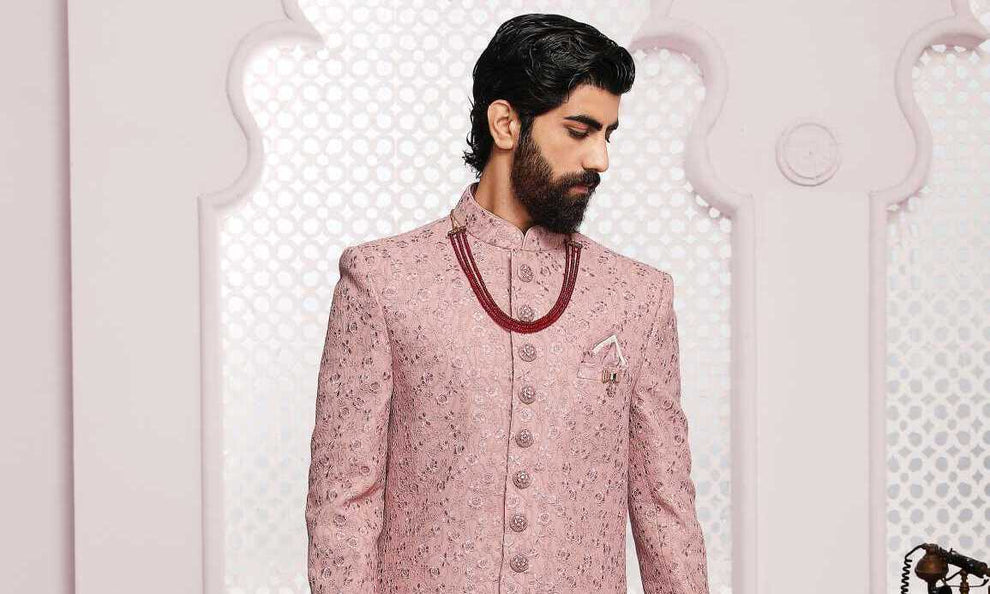Latest Jodhpuri Design Traditional Sherwani – Sudarshansarees