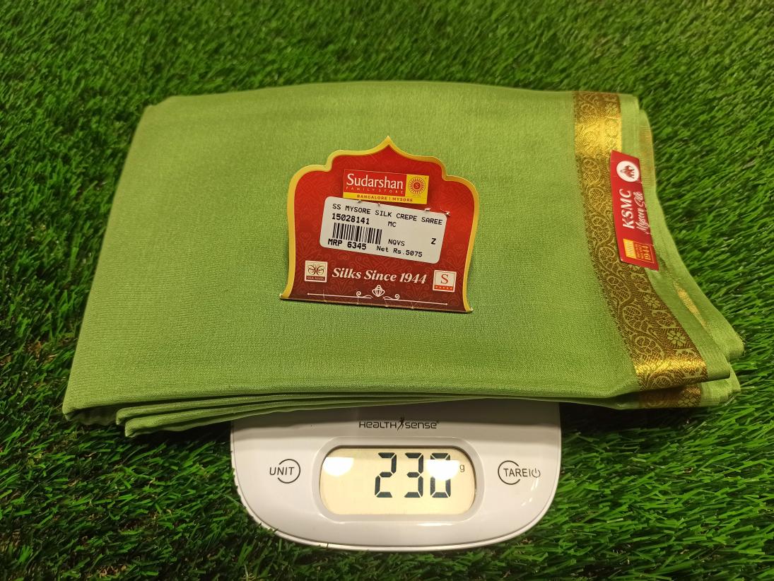 Pure Mysore Silk Saree (60 Grams ) – Sudarshansarees