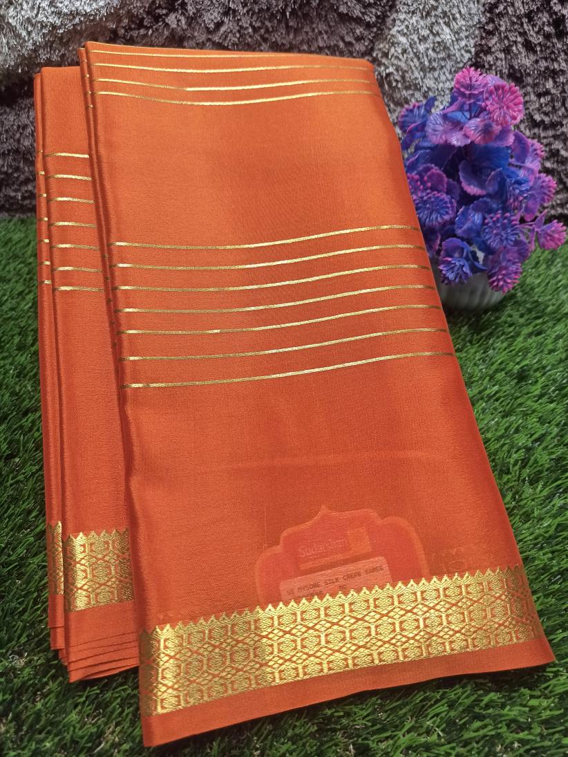 Pure Mysore Silk Saree (60 Grams ) – Sudarshansarees