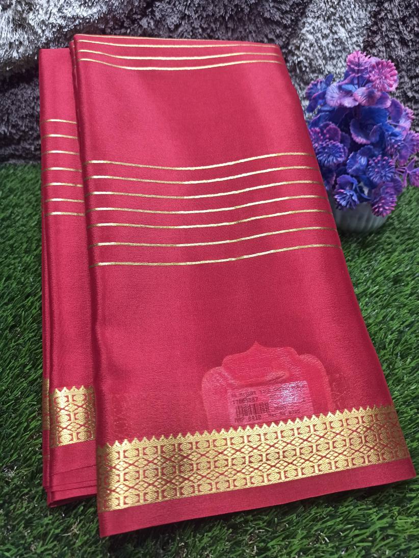 Pure Mysore Silk Saree (60 Grams ) – Sudarshansarees