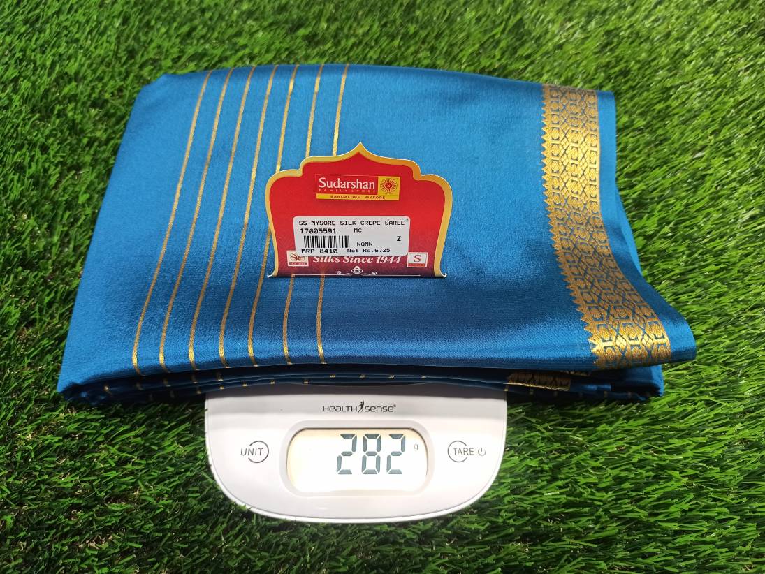 Pure Mysore Silk Saree (60 Grams ) – Sudarshansarees