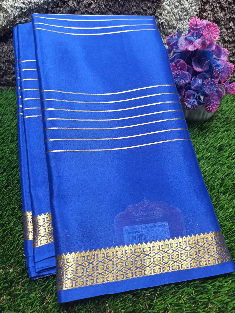 Pure Mysore Silk Saree (60 Grams ) – Sudarshansarees