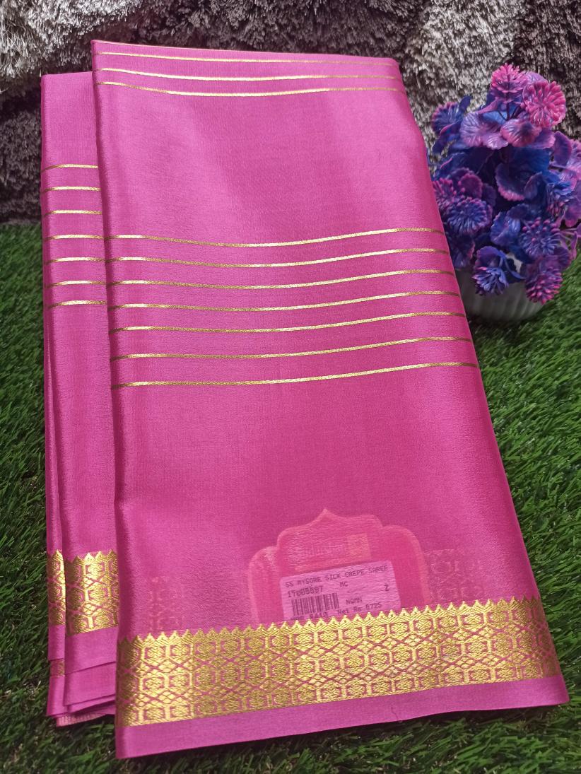 Pure Mysore Silk Saree (60 Grams ) – Sudarshansarees