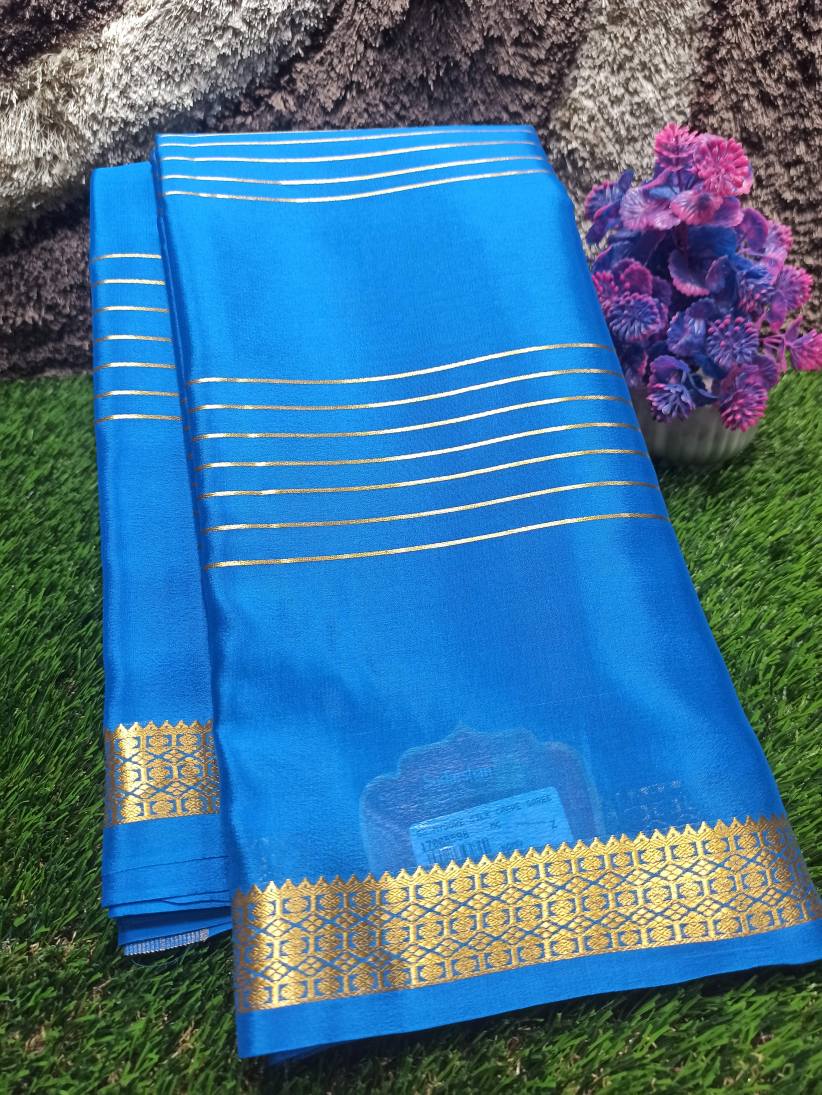 Pure Mysore Silk Saree (60 Grams ) – Sudarshansarees