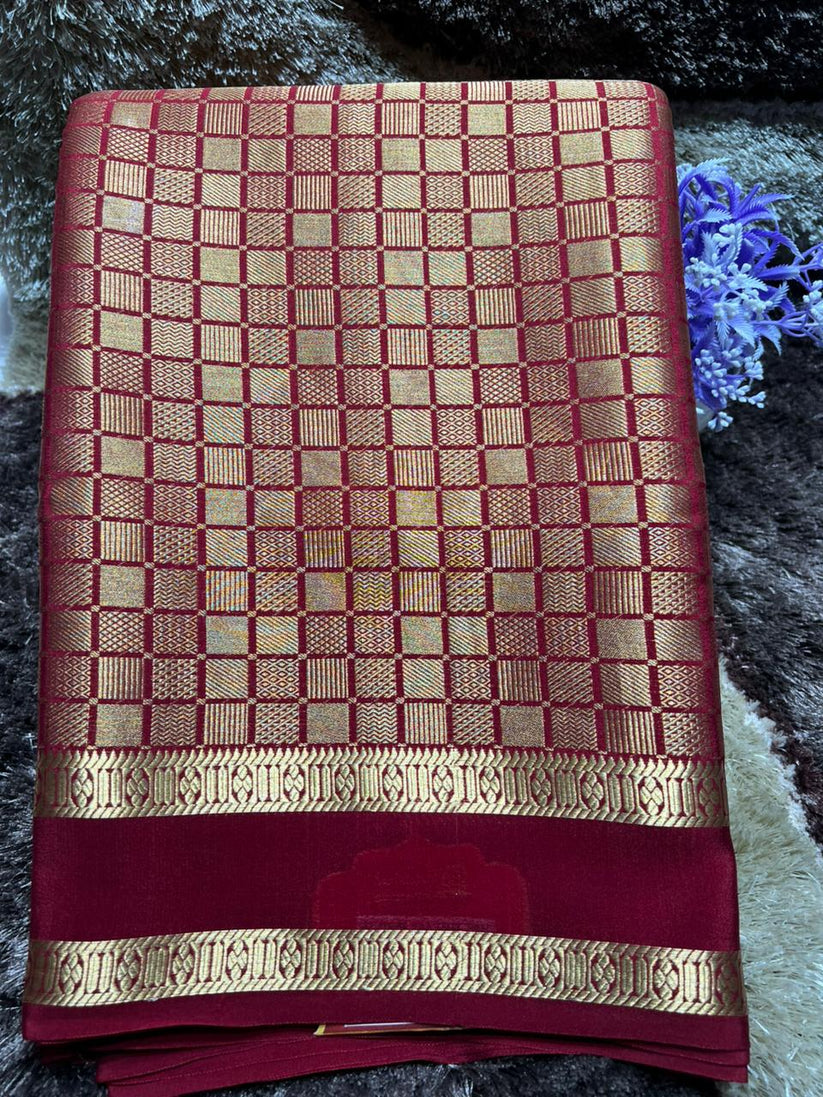 Pure Mysore Silk Saree. – Sudarshansarees