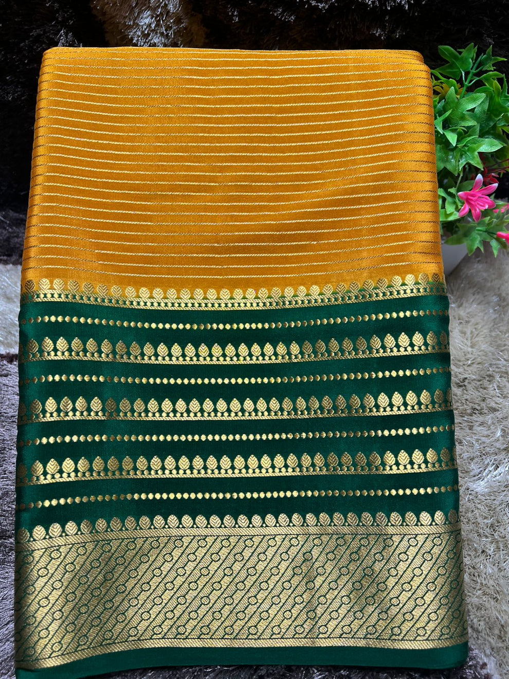 Pure Mysore Silk Saree. – Sudarshansarees