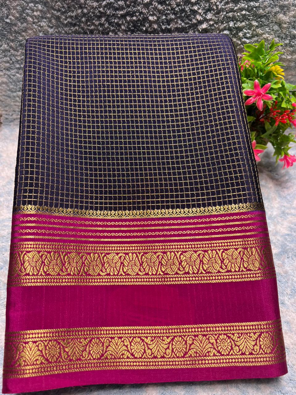Pure Mysore Silk Saree. – Sudarshansarees