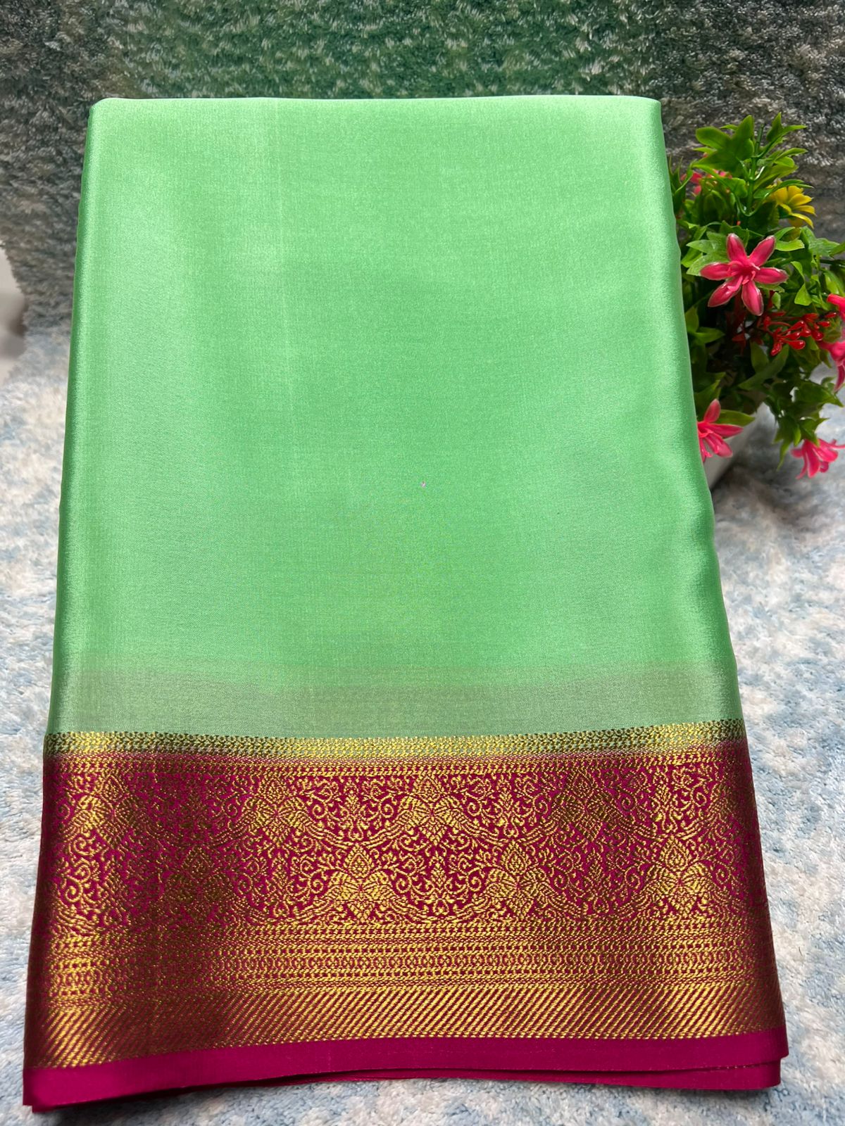 Pure Mysore Silk Saree. – Sudarshansarees