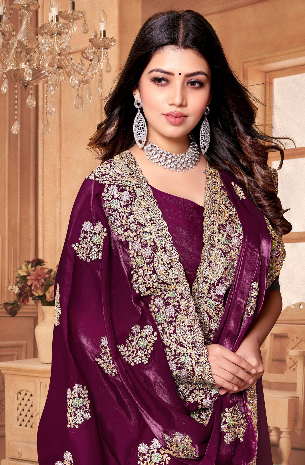 Embroidery Work Saree – Page 2 – Sudarshansarees