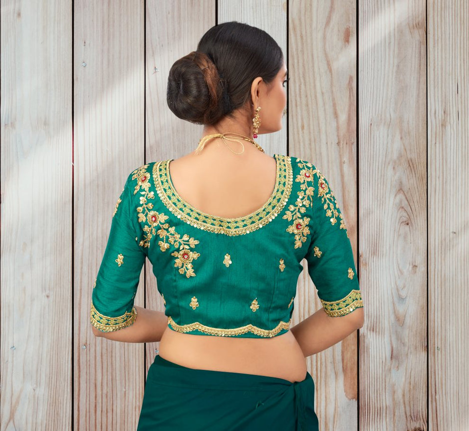 Designer Readymade Blouses Online in India – Sudarshansarees
