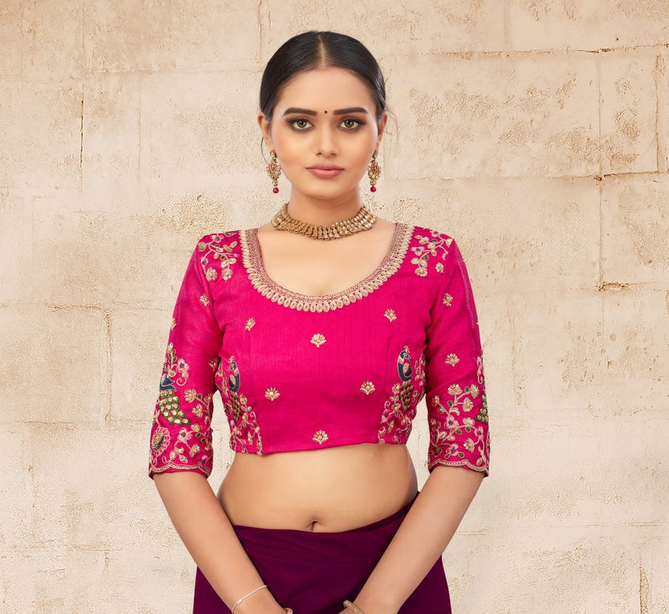 Designer Readymade Blouses Online in India – Sudarshansarees
